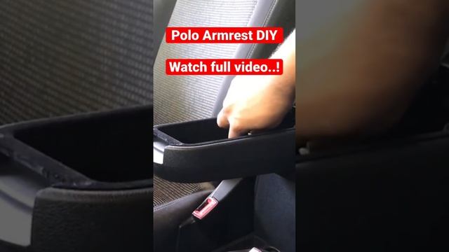 POLO Armrest DIY Installation..!