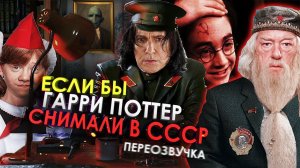 ГАРРИ ПОТТЕР в СССР /Переозвучка, смешная озвучка, пародия/