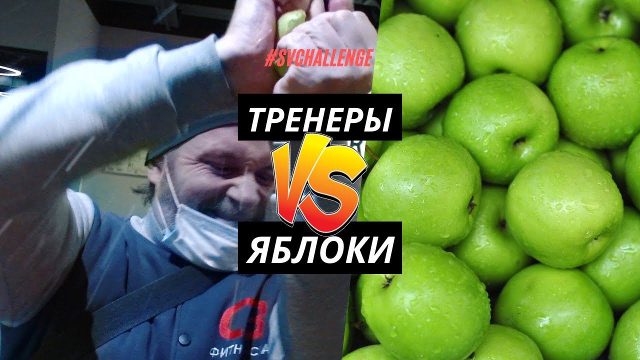 Яблочный челлендж / Тренеры против яблок