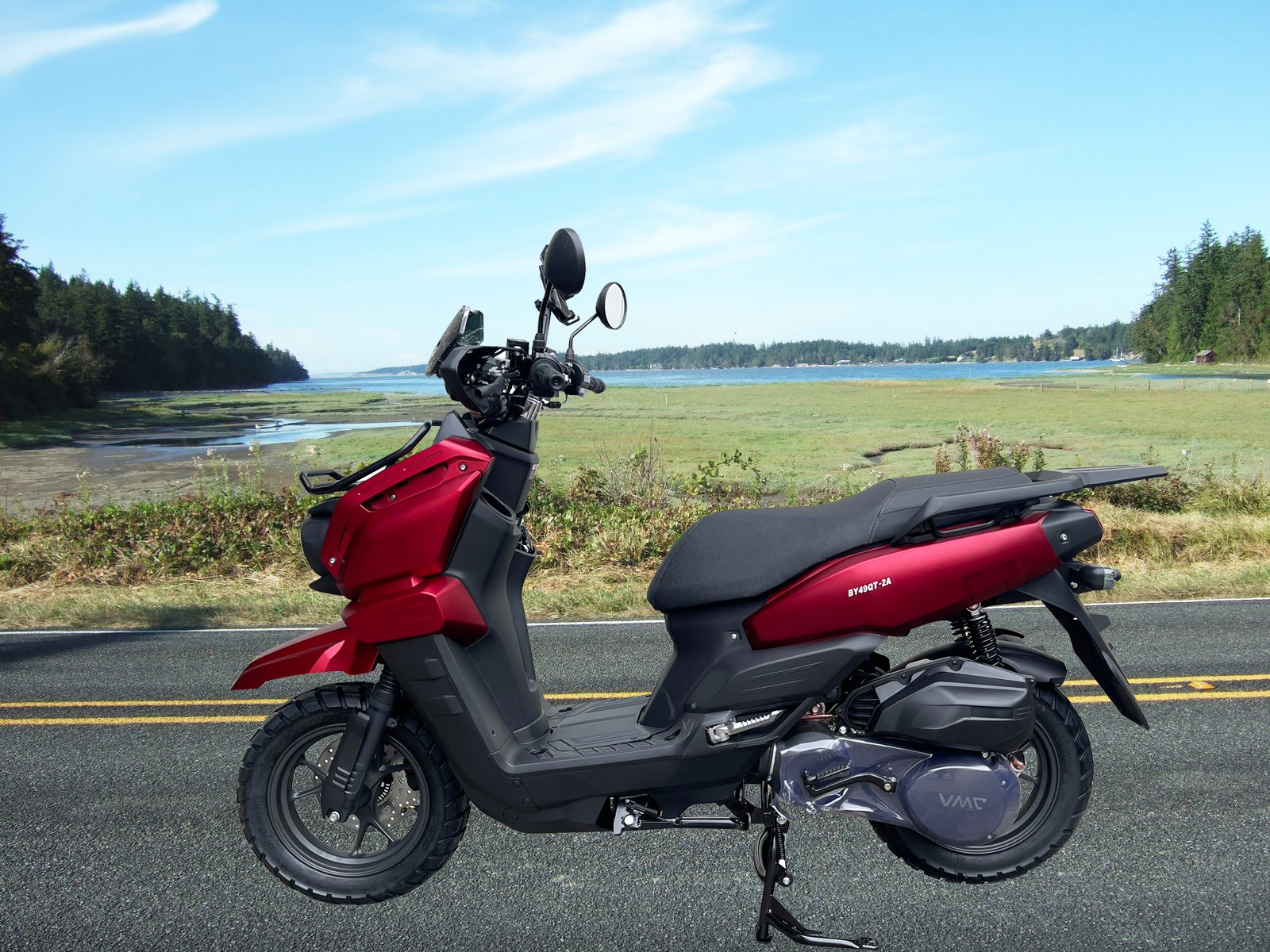 Vento VMC Smart III - 3 Первая пробная обкатка скутера