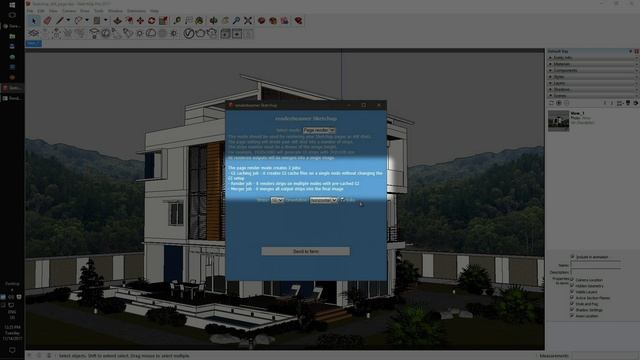GarageFarm | NET | SketchUp + V-Ray | Page render | Plugin tutorial – смотреть онлайн видео от ...