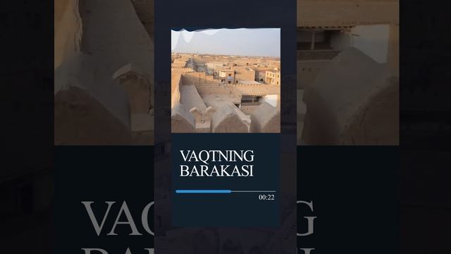 Vaqtning barakasi - Abdulloh domla #shorts 091 #abdullohdomla #oshmtv #ilmnuri