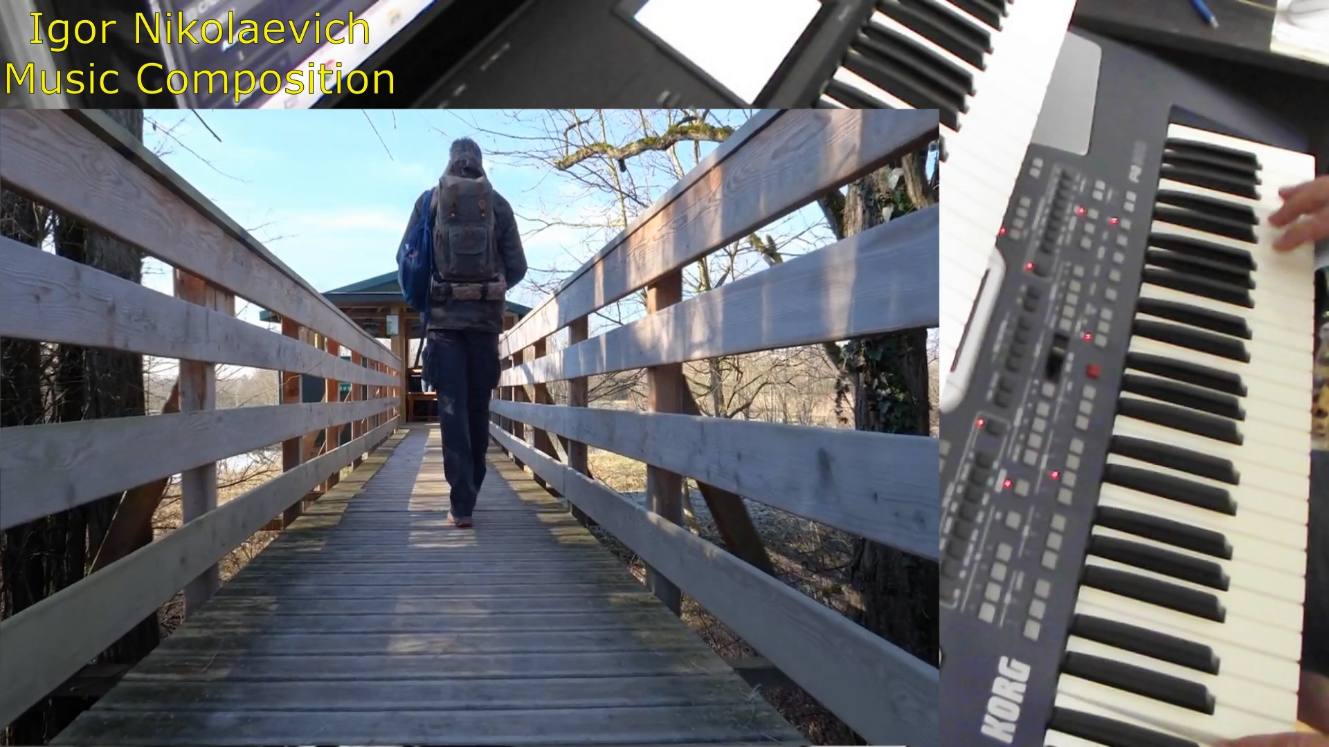 "Бродяга" -Авторская, KORG PA500.