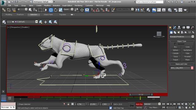 07. Adding the last pose and cycling the animation