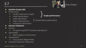 ArangoDB 3.7 Roadmap: Performance at Scale