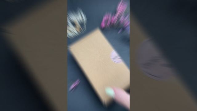 Круглые виниловые наклейкикоричневого цвета для упаковки, подарков, конвертов Спасибо за заказ
