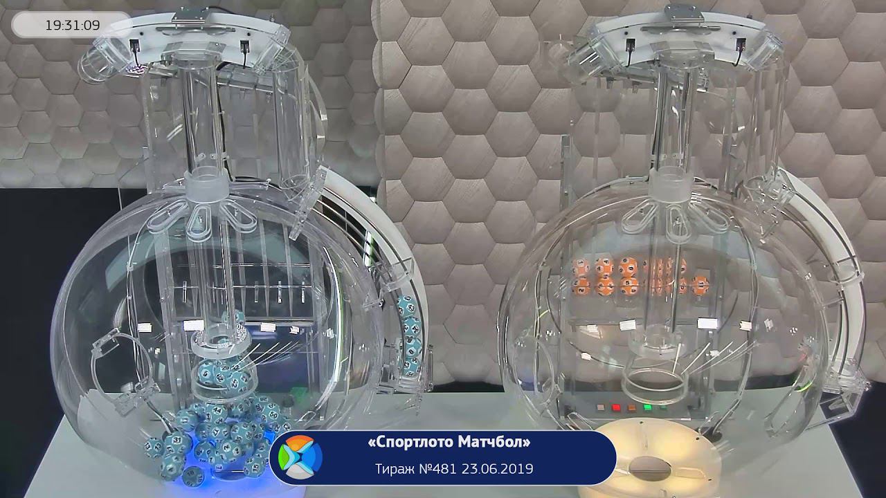 Столото представляет | Лотерея «Спортлото Матчбол». Тираж № 481 от 23.06.2019 г.