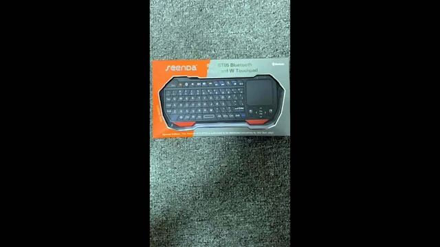 Мини Bluetooth клавиатура, SeenDa, с тачпадом. 