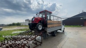 Отгрузка трактора Донг Фенг