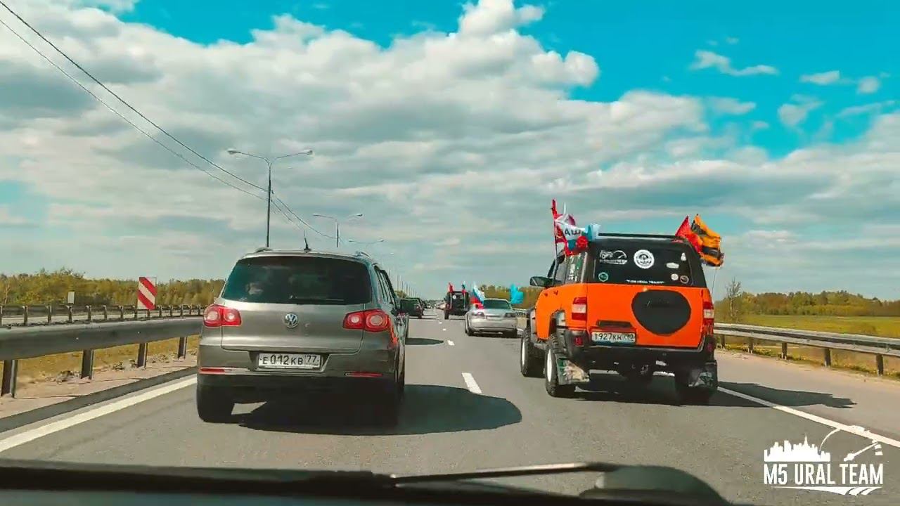 Автопробег 9 мая | Бронницы, 2023. M5 Ural Team