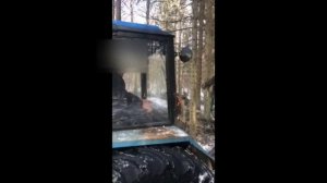 Лесовозный прицеп для MX-12 АРМАДА (Управление из кабины, как на форвардере).mp4