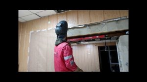 Расширение и усиление проема