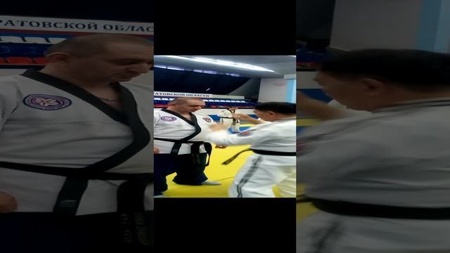 7 наработка ударов руками в хапкидо с партнером