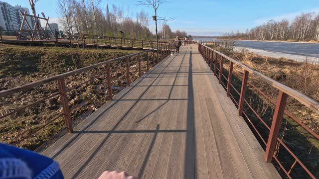 Эко-тропа "Глухарка" в Санкт-Петербурге март 2024