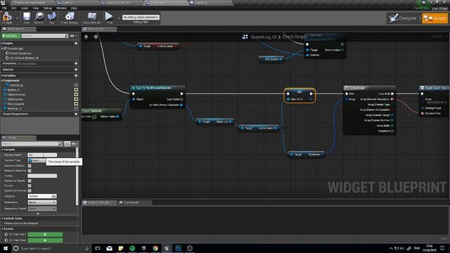 Unreal Engine 4 Tutorial - Quest System - Part 7 Display Objectives