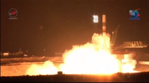 Пуск РКН «Союз-У» с ТГК «Прогресс МС-04»
