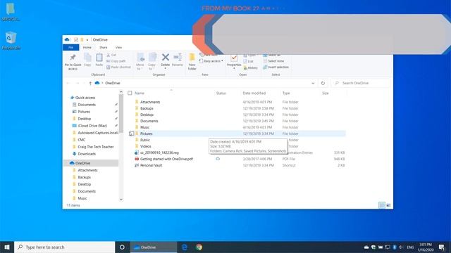 How To Backup Critical Windows 10 User Files With OneDrive (2022 ...