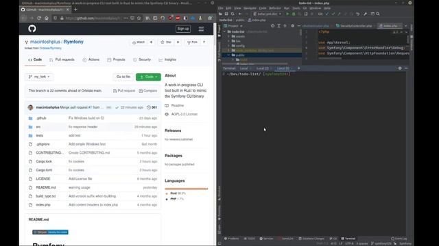 Rymfony fonctionne avec un projet Symfony | – смотреть онлайн видео от JavaScript: свежие идеи в ...