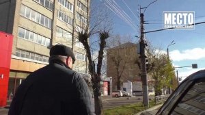 Неоднозначное ДТП на Октябрьском.