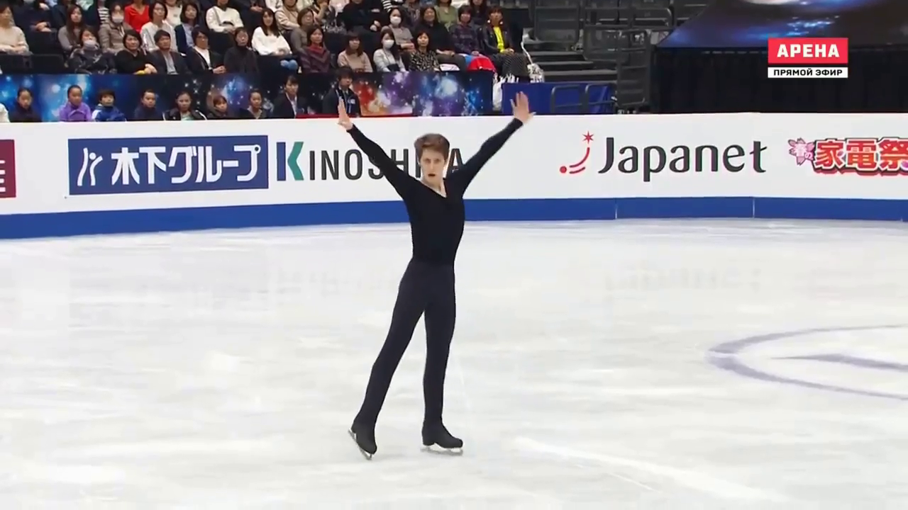 Андрей Лазукин. Короткая программа. Чемпионат мира 2019. Joe Cocker " I put a spell on you"