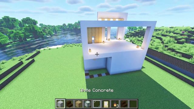 Майнкрафт (Minecraft) - Как построить современный дом