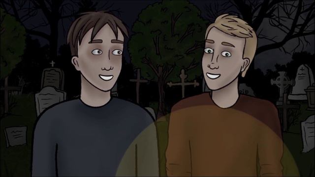 Qabirda | Qo'rqinchli animation hikoylar | Кўркинчли аниматсион ...