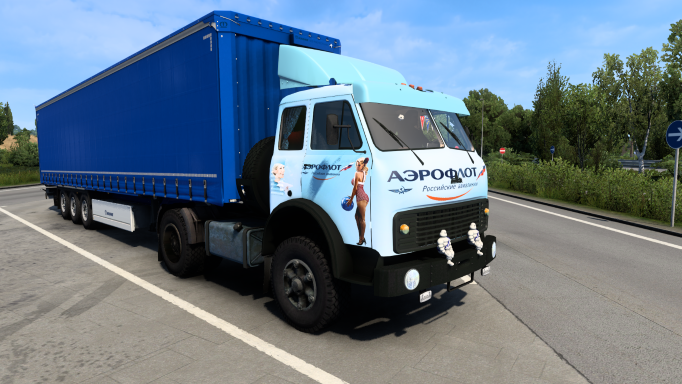 МАЗ-504в для Euro Truck Simulator 2 v 1.43