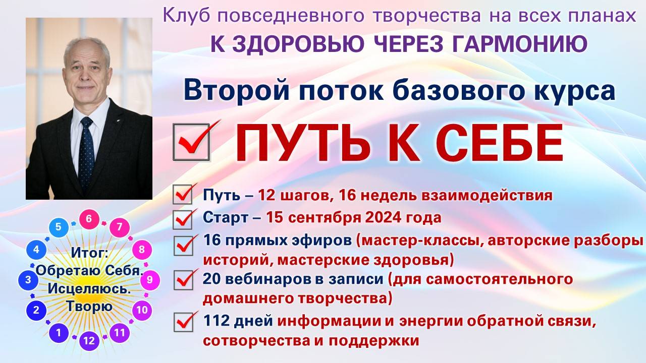 Клуб здоровья 8 сентября (открытая встреча)