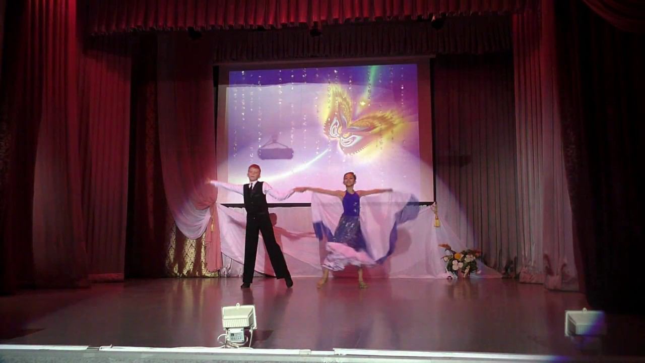 Выступление воспитанников школы бальных танцев и студии эстетического воспитания с  Кинель Черкассы