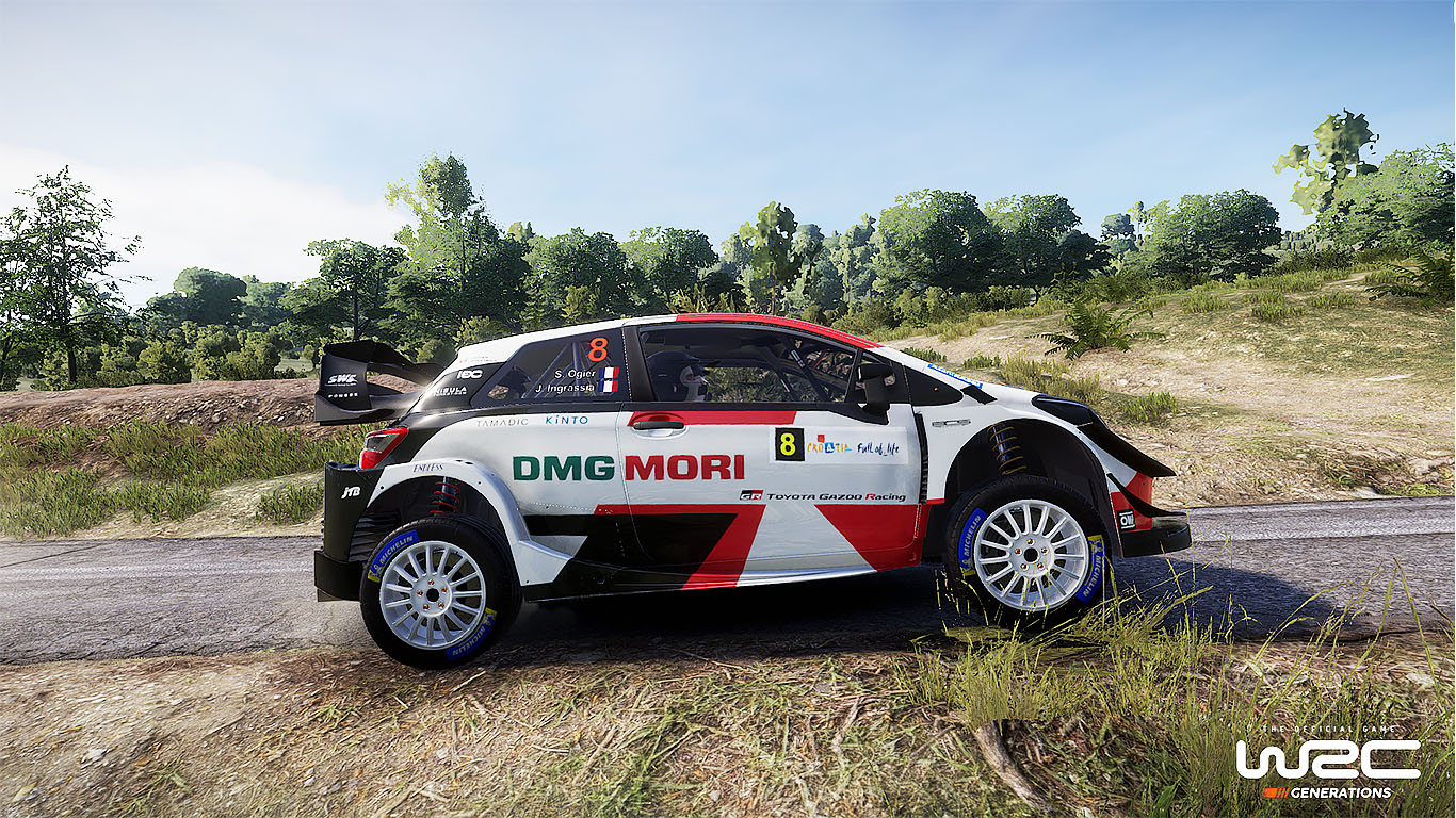 380BHP TOYOTA YARIS WRC | WRC GENERATIONS | ХОРВАТИЯ (ЯШКОВО ЗЕРКАЛО 5.54КМ) LOGITECH G920