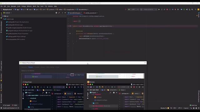 Customize Android Studio Theme - Material Theme UI – смотреть онлайн ...