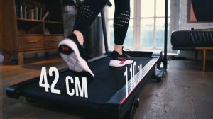 Беговая дорожка Yamota RUN, электрическая, складная, беговое полотно 110*42 см