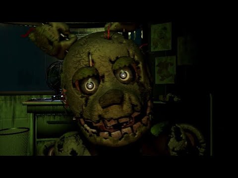 ОН ХОЧЕТ СЪЕСТЬ МЕНЯ???!!!! (Five nights at Freddy's 3)  3НОЧЬ
