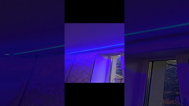 Интересный вариант натяжного потолка