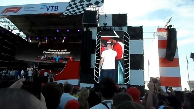 F1 2018, Сочи Гран-При России, четверг, автограф-сессия
