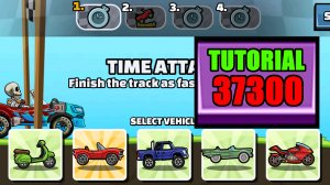Hill Climb Racing 2 - 🤩 37300 Tutorial 🤩 (Tilted Turnover)