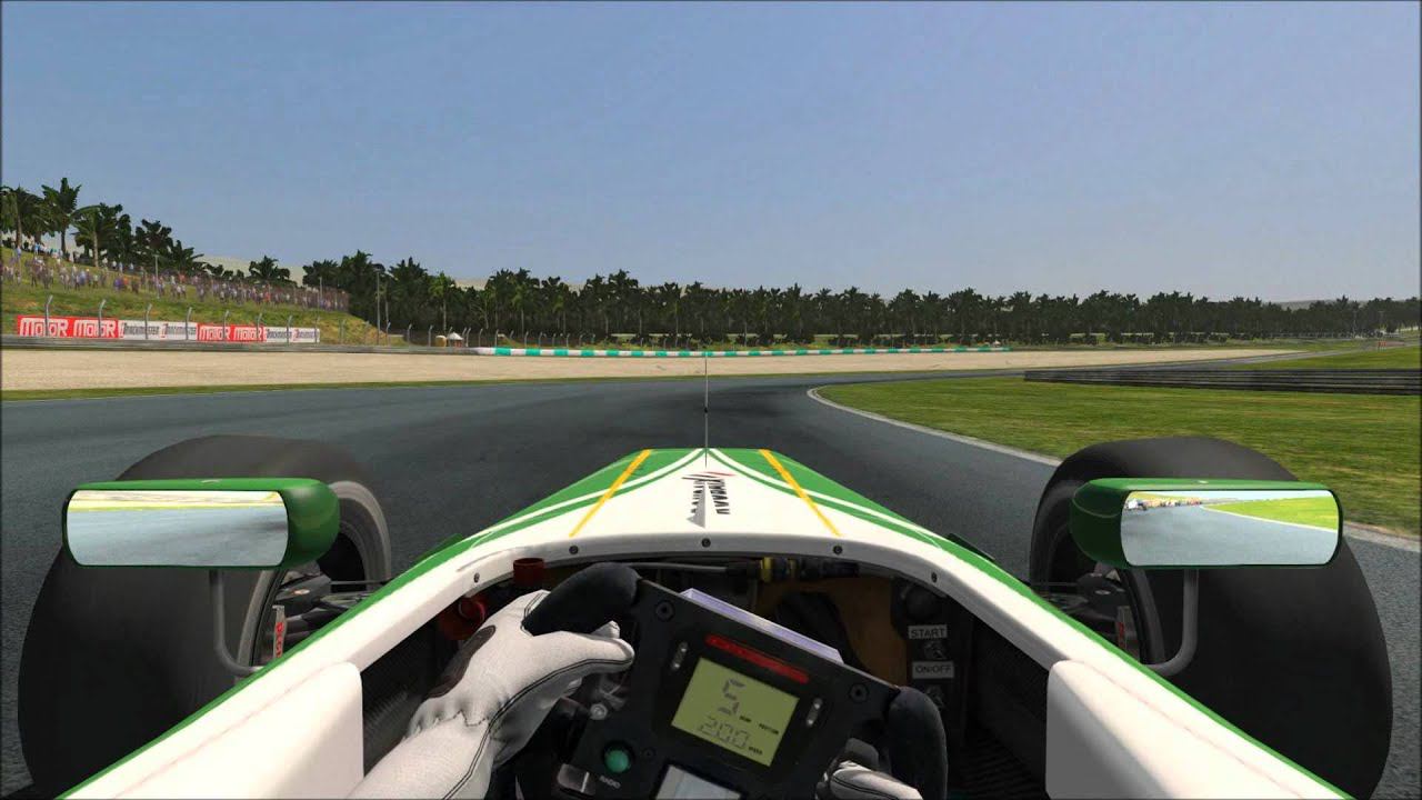 rFactor2 2 laps Sepang