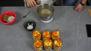 Маринованные закусочные кабачки на зиму