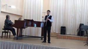 В. Гомоляка  "Скерцо" | Зимин Арсений 14 лет кларнет
Апрель 2022