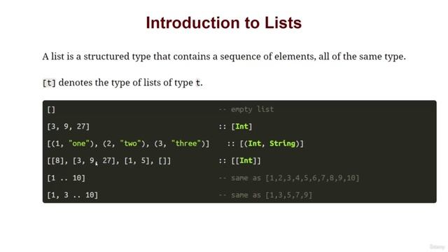 20 - Introduction to Lists