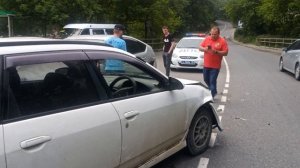 ДТП на Минёров - Приус и Вингроуд.