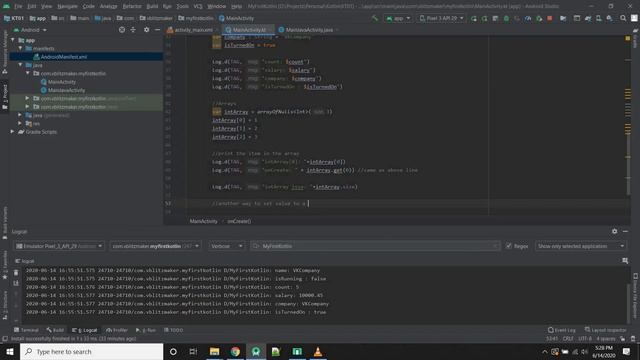 Arrays | Java to Kotlin | Basics – смотреть онлайн видео от Kotlin Видеоуроки в хорошем качестве ...