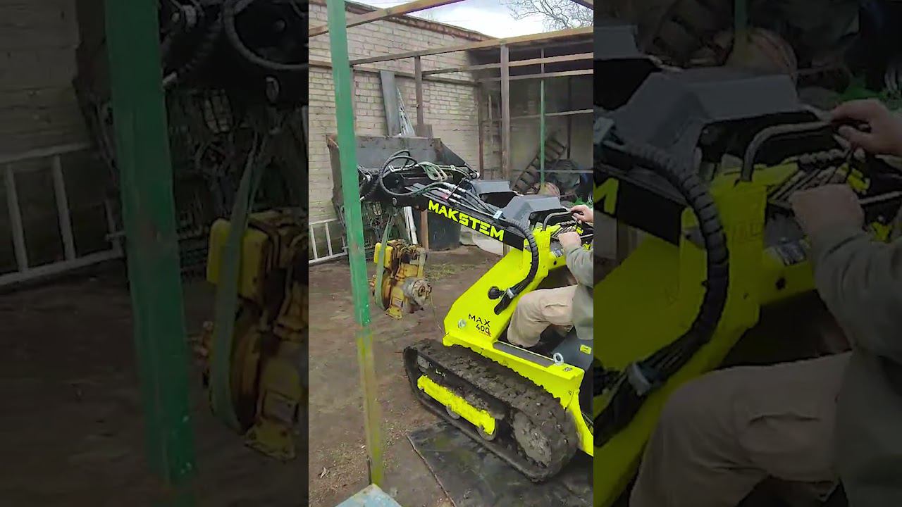 Погрузчик ❯ MAKSTEM  ❯ Видео отзыв клиента   #минипогрузчик #отзыв #сделановроссии