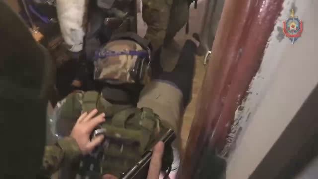 Кадры задержания сотрудника ОБСЕ,  передававшего секретные данные иностранным спецслужбам.