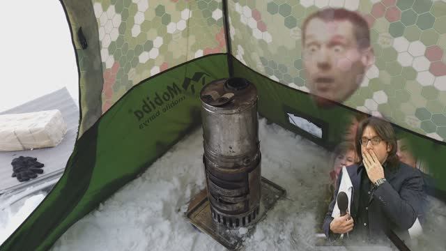 Мобиба: "МБ-15" и летняя печь "Жига-2" зимой: реванш.