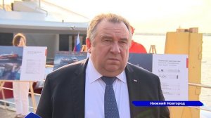 Новые туристические суда презентовали вице-премьеру Денису Мантурову в Нижнем Новгороде