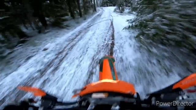 Видео мотокросса от первого лица