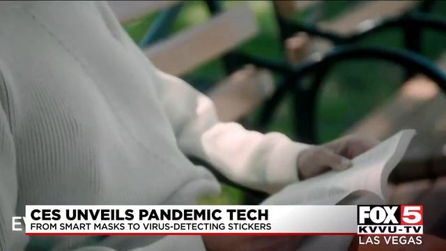 CES unveils smart masks and virus-detecting stickers – смотреть онлайн ...