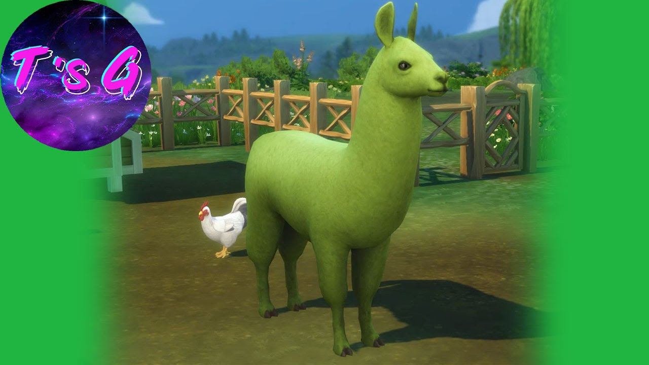 The Sims 4 # 6 - Лама - яблочко!)))