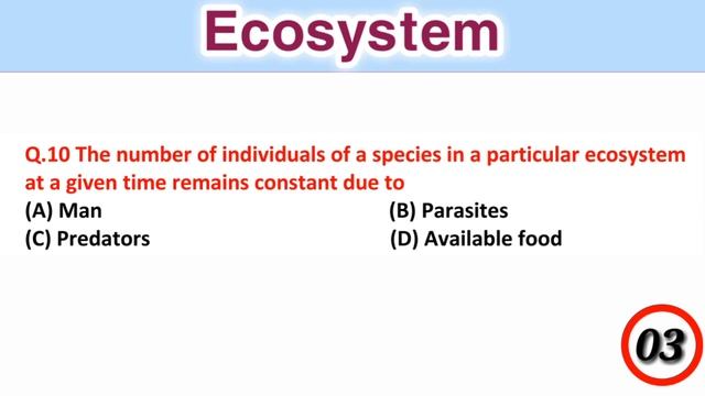 ecosystem mcq - ecology mcq - ecosystem mcq for neet - part (1 ...